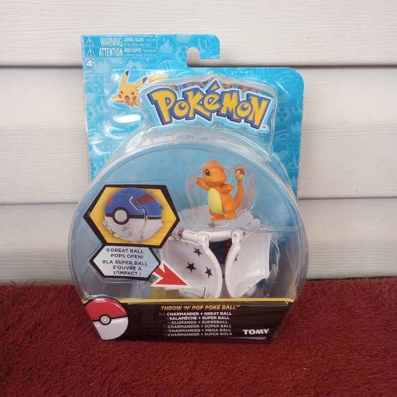 Tomy | Toys | Pokemon Throw N Pop Poke Ball | Poshmark